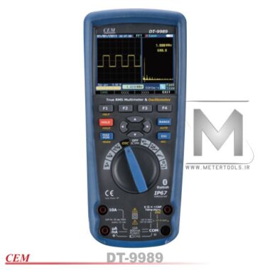 CEM DT9989 مولتیمتر و اسیلوسکوپ صنعتی با بلوتوث — میترتولز