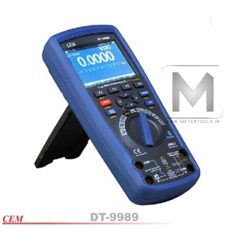 CEM DT9989 مولتیمتر و اسیلوسکوپ صنعتی با بلوتوث — میترتولز
