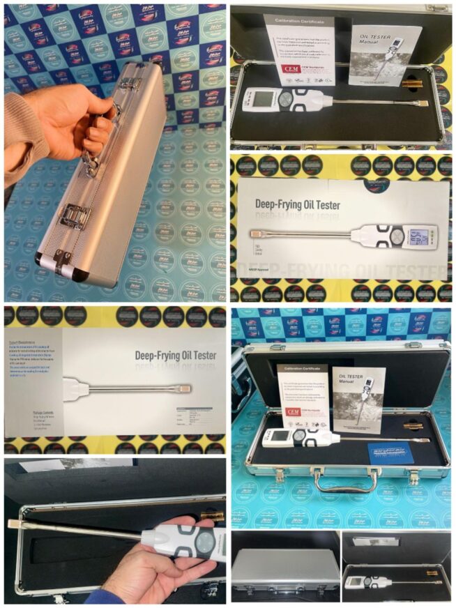 ست ابزار دقیق کنترل کیفیت رستوران و آشپزخانه - Metertools | میترتولز